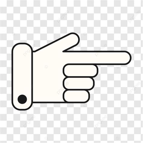 Pointer Finger Icon Clicking Finger Icon Hand Pointer Vector Finger