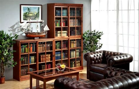 Какие бывают книжные шкафы