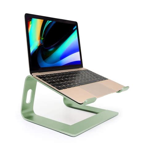 Cenawin Laptop Stand Ergonomic Aluminum Laptop Mount Detachable