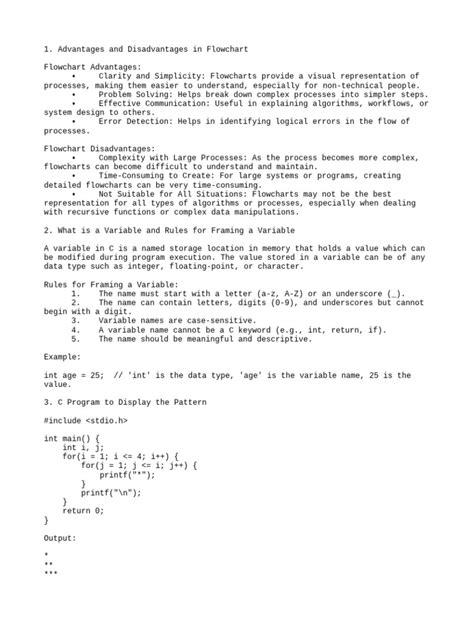 c program pdf variable computer science computer program