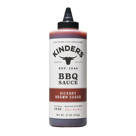 Kinders Hickory Smoked Bbq Sauce 27 Oz Bjs Wholesale Club