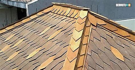 Seperti Inilah Kelebihan And Kekurangan Genteng Sirap Kayu Bermutu Id