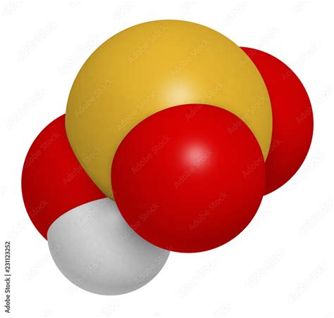 Bisulfite Anion Chemical Structure Common Salts Include Sodium