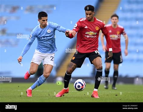 Ferran Torres De Manchester City Et Marcus Rashford De Manchester