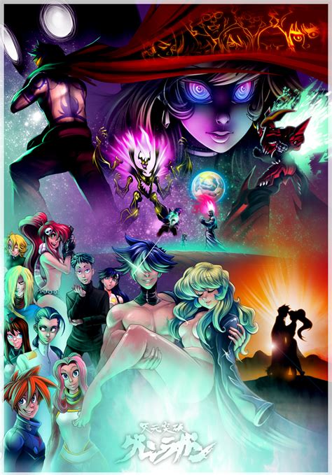 Voodoothur Antispiral Antispiral Nia Darry Adai Gimmy Adai Granzeboma Kamina Ttgl Kinon