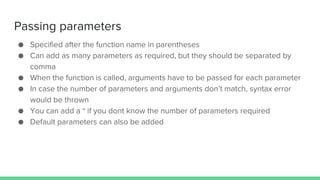 Programming In Python W PPT