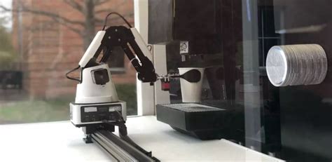 it s coffee time and this dobot magician robotic arm can serve you one