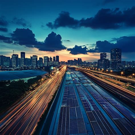 A City With Energyefficient Infrastructure And Smart Energy Management