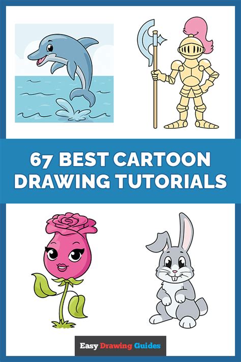easy cartoons to draw step by step