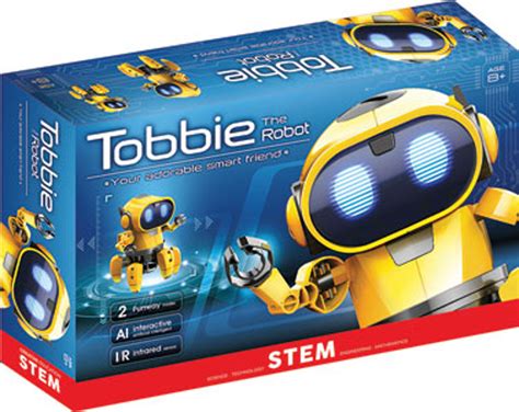 Stem Tobbie The Robot Kit Explore Mode Spin Any Direction Follow Me