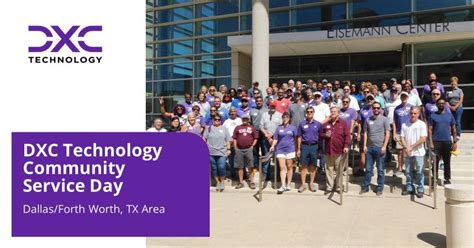 Dxc Technology Americas On Linkedin Wearedxc Communityservice Dxcpartners