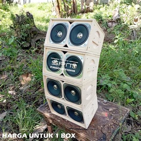 Jual HARGA BOX Miniatur Line Array Inch Double Siap Pakai Kab Nganjuk Spm Productions