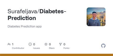 Github Surafeljava Diabetes Prediction Diabetes Prediction App