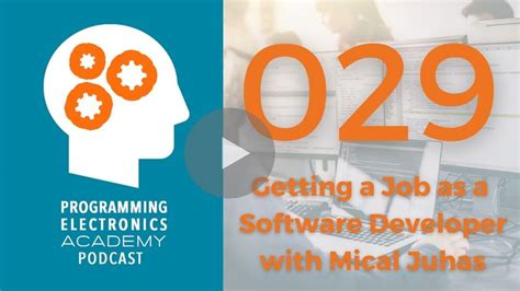 Ep 029 Getting A Job As A Software Developer With Michal Juhas