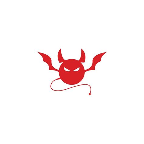 Devil Logo Vector Template 11445273 Vector Art At Vecteezy