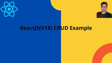 Reactjsv18 Crud Example Youtube
