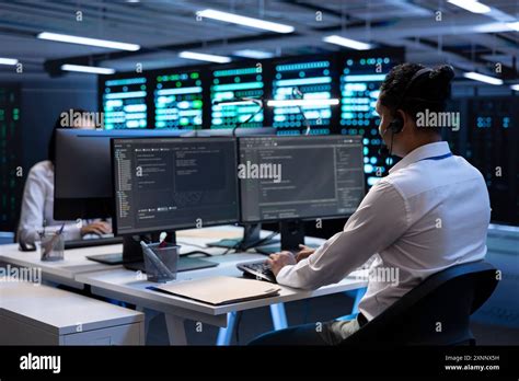 System Administrator Monitoring And Optimizing Data Center Performance