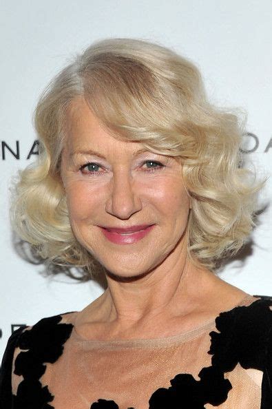 Helen Mirren Bob Jane Fonda Hairstyles Classy Hairstyles Wavy Bob