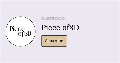 Piece Of3d