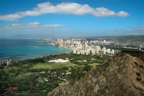 Diamond Head Lookout Honolulu Usa