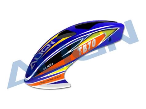 Align Tb70 Painted Canopy Blue Hcb7004t Midland Helicopters