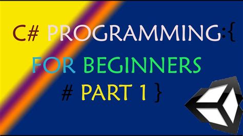 How To Write Code In Unity C For Beginners 1variables And Functions Youtube