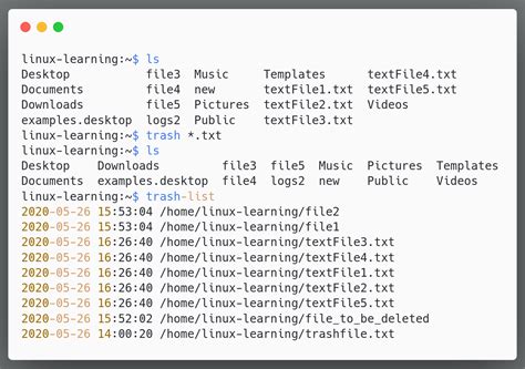 Command Line Recycle Bin For Linux System By Yash Sugandh Dev Genius