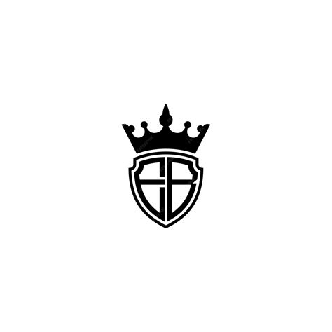 Premium Vector Eb Monogram Logo Design Letter Text Name Symbol Monochrome Logotype Alphabet