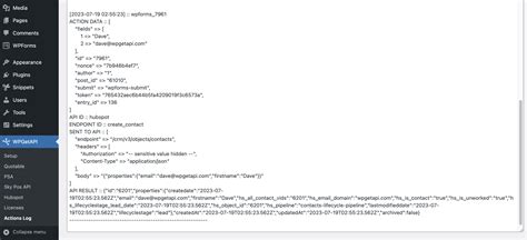 Wpforms To Api Wpgetapi