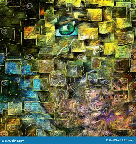 Layers Of Shapes And Woman Stock Illustration Illustration Of Intimate 77463506