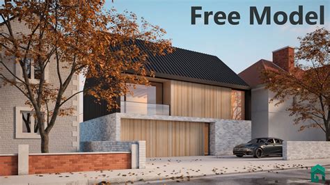 Sketchup Vray Exterior Render YouTube
