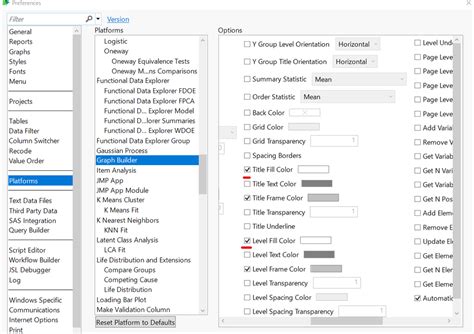 Set Default Color Of Graphbuildergroupbox Jmp User Community