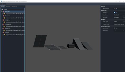 importing modular objects from blender individually from a single file