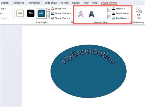 Unleash Your Creativity With Curved Text In Powerpoint MyExcelOnline