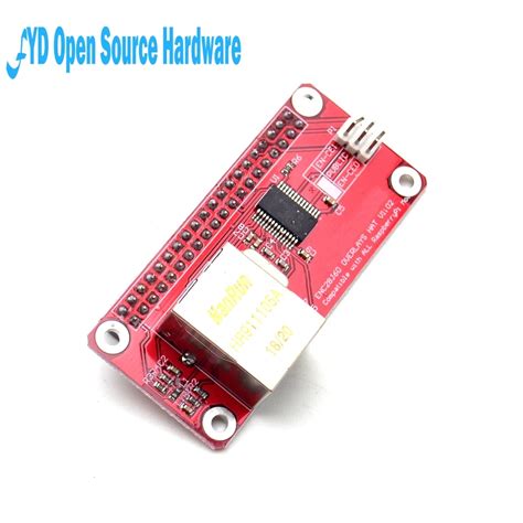 1pcs raspberry pi zero w network adapter enc28j60 ethernet adapter lan