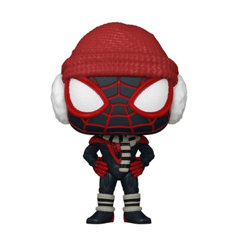 Фигурка Майлз Моралес зимний костюм (Miles Morales Winter Suit ...