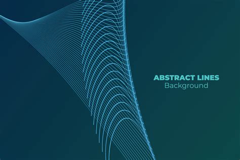 Abstract Wave Lines Background Vector Modern Stream Background Vector Background Illustration