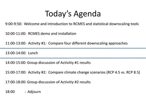 Ppt Statistical Downscaling Using The Regional Climate Model Evaluation System Rcmes