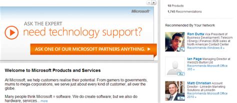 Microsoft Recommendations Corporate Eye