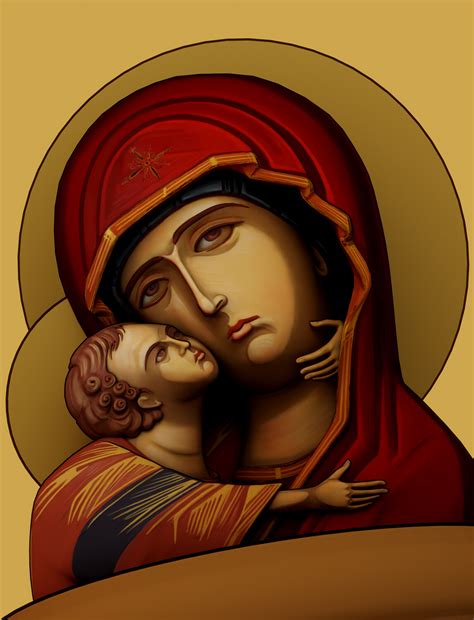 Virgin Mary And Jesus