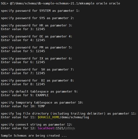 Oracle安装示例数据库 Linux danielzzz 博客园