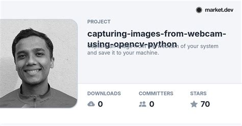 Capturing Images From Webcam Using Opencv Python Ecosystem Directory Marketdev