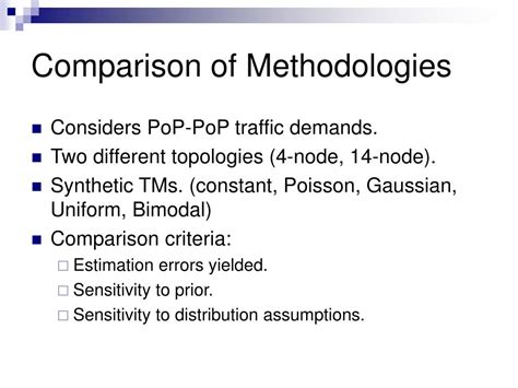 Ppt Traffic Matrix Estimation For Traffic Engineering Powerpoint Presentation Id402467
