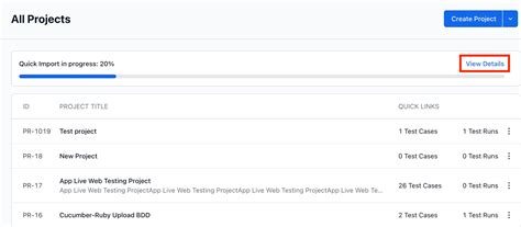 Quick Import Using Testrail Browserstack Docs