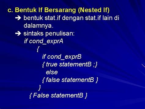 Pengambilan Keputusan 3 Operator Logika Tanda Keterangan Logika