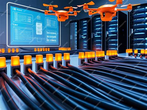 Seamless Internet And Networking Solutions Premium Ai Generated Image