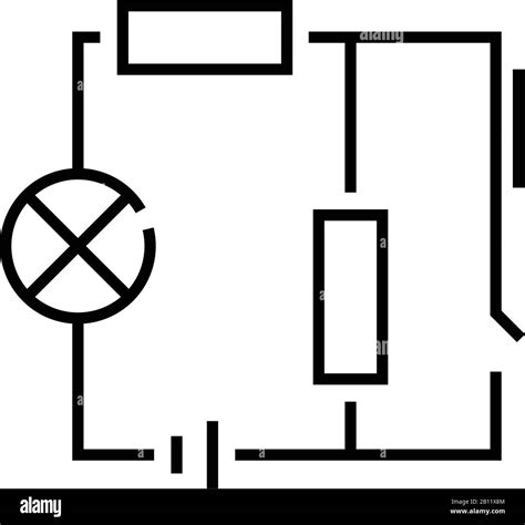 Class Scheme Line Icon Concept Sign Outline Vector Illustration Linear Symbol Stock Vector