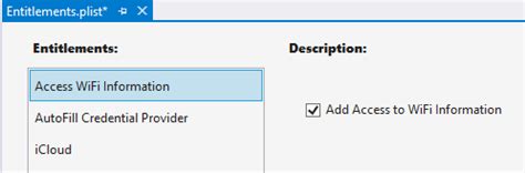 Xamarin Ios Error When Connect With Wifi In Xamarin Ios Stack Overflow