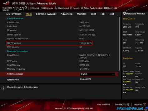 Flash Update The Bios Of An Asus Rog Motherboard With Ez Flash 3 And