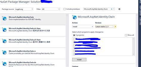 nuget of vs2015 busy saving the world
